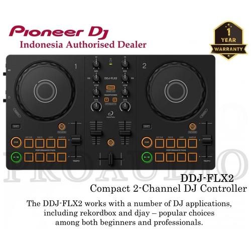 Jual Pioneer DDJ FLX2 DJ controller for Multiple Device Application FLX ...