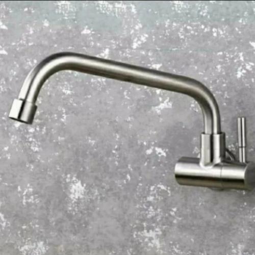 Jual Kran kitchen sink tembok stainless / Kran sink stainless dinding ...