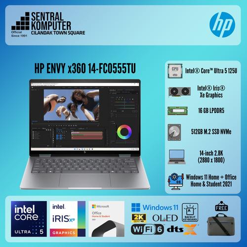 Jual Laptop Premium Layar Sentuh HP ENVY x360 14-FC0555TU Intel Core ...