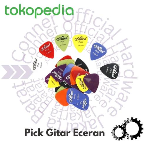 Promo Alice Pick Gitar 1 PCS PP Ukuran 0.58-1.50 mm (BISA PILIH UKURAN ...