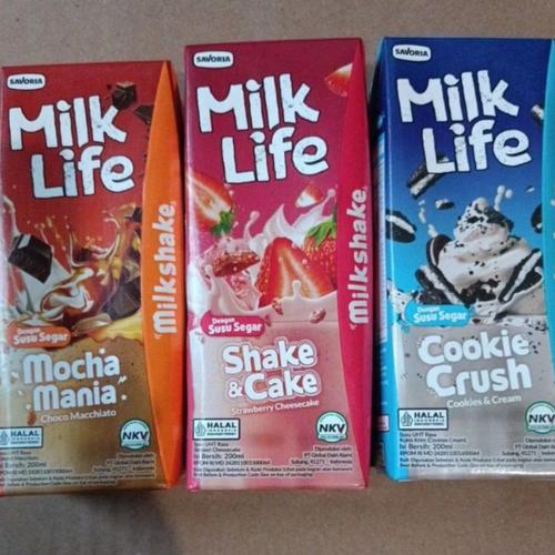 Jual FREE BUBBLE Susu Milk Life Milk Shake rasa baru Milk Life Shake n ...