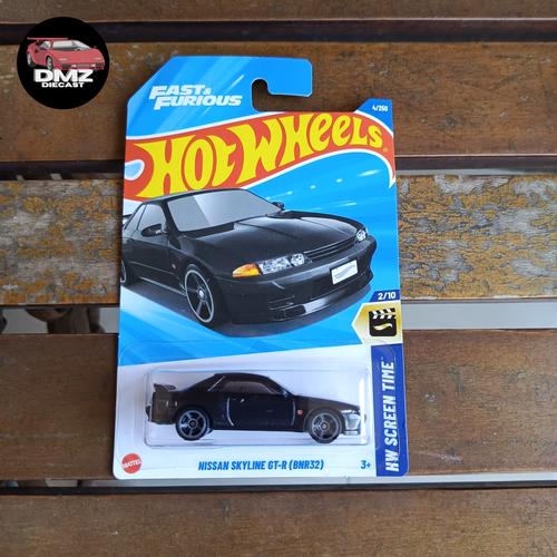 Jual hotwheels nissan skyline gtr r32 bnr32 fast and furious fnf hitam ...