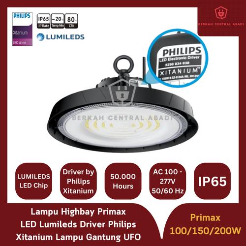 Jual Lampu Highbax Primax 100 150 200 Watt LED Driver Philips Xitanium ...