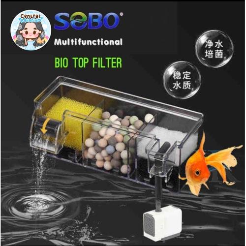 Jual Sobo Multifunctional Bio Top Filter Lengkap Media AQ-15H/AQ-16H/AQ ...