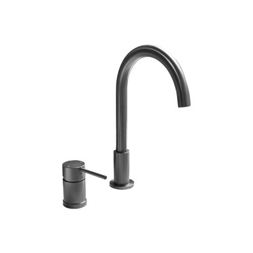 Jual Ateson AT106BGM Banyan 2 Hole Mixer Basin Brushed Gunmetal ...