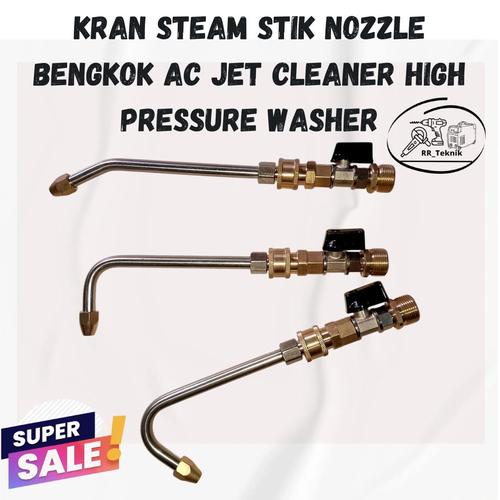 Jual Kran Steam Stik Nozzle Bengkok AC Jet Cleaner High Pressure Washer ...