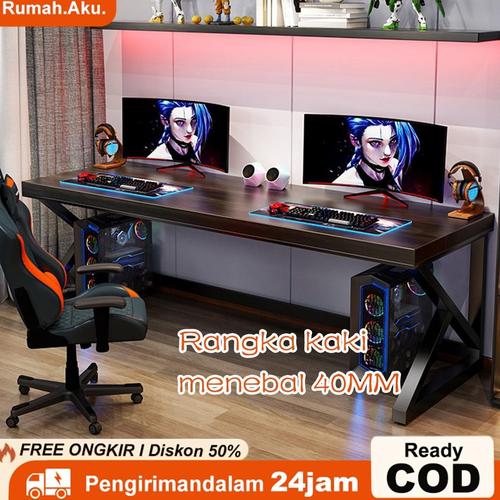 Jual Meja Komputer Meja Kantor 160CM Meja Pc Meja Gaming Meja Kantor ...