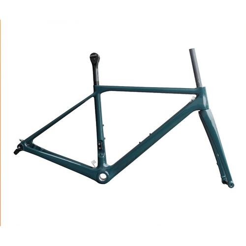 Jual HONGFU FM088 Carbon Frame Set Disc Brake Roadbike - DARK CYAN - 48 ...