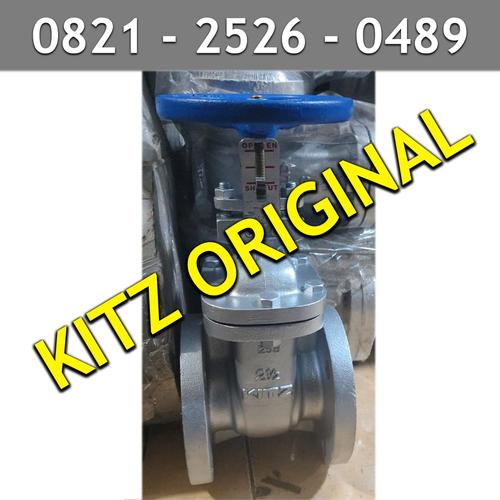 Jual 2" GATE VALVE FCHI KITZ JIS 10K FLANGE C/I BESI CAST IRON - UKURAN 2" INCH ORIGINAL ...