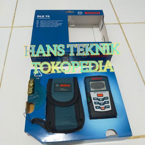 Jual Meteran Digital Laser Bosch DLE 70 Alat Ukur Laser Measurements ...