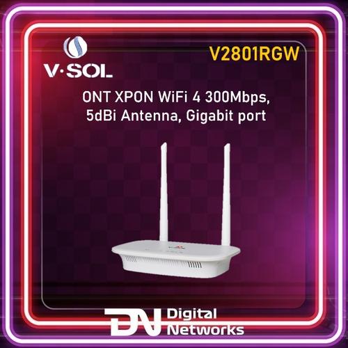 Jual V2801RGW XPON Gigabit WiFi4 300Mbps VSOL V2801RGW XPON ONT 1GE WiFi VSOL V2801RGW - Kota ...
