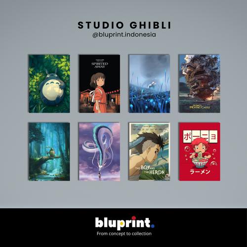 Jual Studio Ghibli - Bluprint Premium Metal Posters - A3 (28x41 cm ...