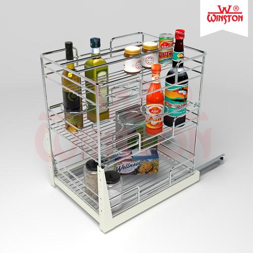 Jual Rak Tarik Stainless WINSTON Rack 3 Can 45 WW 010 C Drawer Basket ...