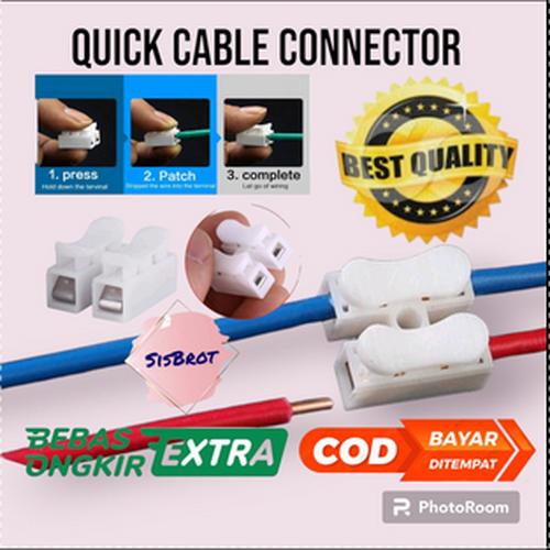 Jual Quick Connector CH2 CH3 Wire Spring Terminal Sambungan Kabel ...