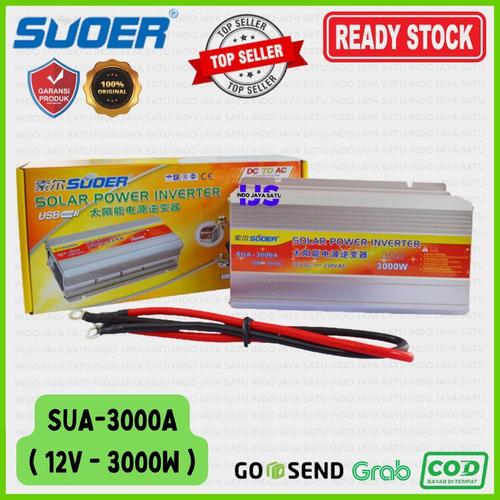 Jual SUOER SUA-3000A Solar Power Inverter 3000 Watt Inverter DC to AC ...