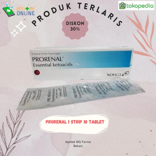 Jual PRORENAL 1 STRIP 10 TABLET - Kota Bekasi - Apotek MG Farma Bekasi ...
