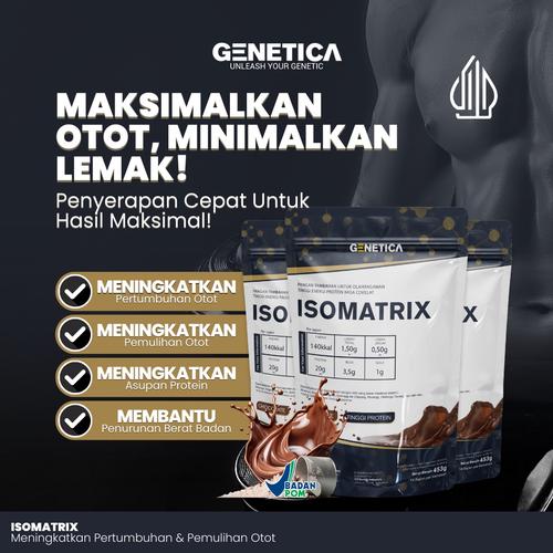 Jual Genetica Isomatrix 1 Lbs Protein Isolate Matrix - Jakarta Utara - Nutrifit Official | Tokopedia