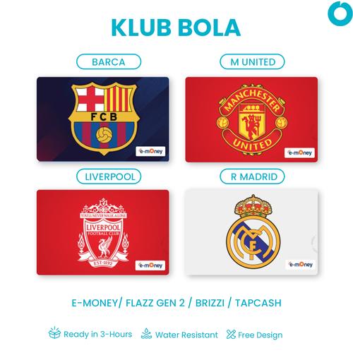Jual Kartu Flazz | Football Club - Real Madrid, Flazz 1 Sisi - Jakarta ...