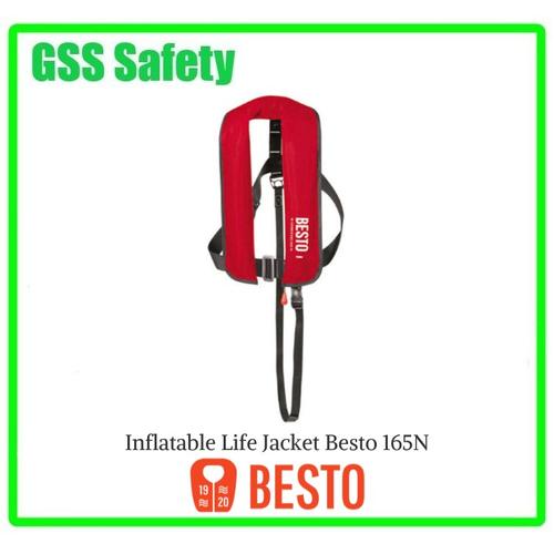 Jual Pelampung Inflatable Life Jacket Besto 165N - Upgrated Version of ...