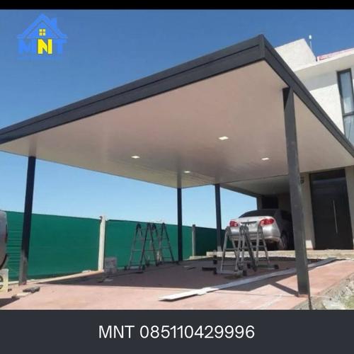 Jual kanopi besi plafon pvc atap alderon doubel layer - Jakarta Barat ...