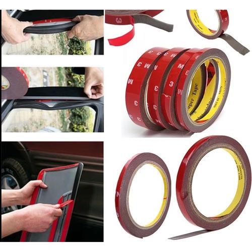 Jual Double tape 3m Merah Double tip Lem 2 Sisi Kecil Besar VN3 Panjang ...