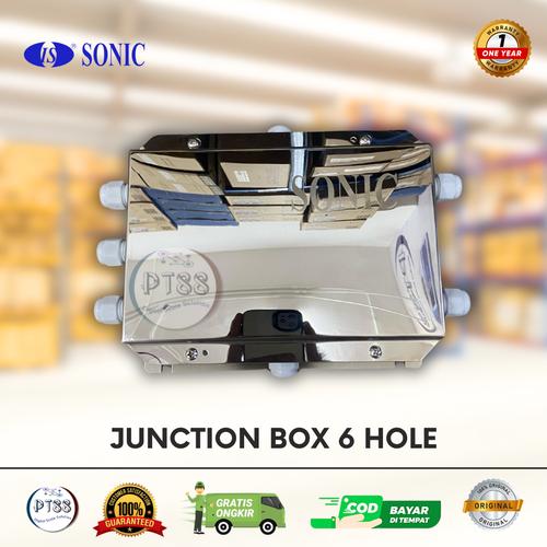 Jual junction box 6hold stainless merk SONIC - Jakarta Pusat - winscale ...