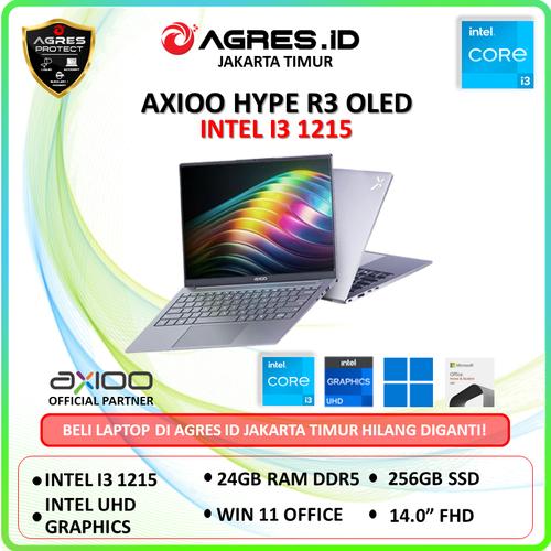 Promo AXIOO Hype R3 Oled Intel I3 Gen 12 24Gb 256Gb Win 11 14 Inch Full ...