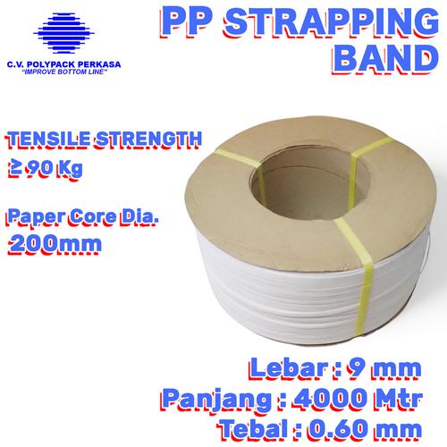 Jual PP Strapping Band Lebar 9mm Panjang 4000meter Tali Strapping Band ...