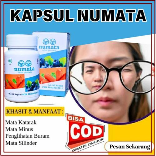 Jual Numata Kapsul Original Obat Kesehatan Vitamin Mata Asli Herbal BPOM RI - Kota Bandung ...