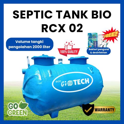 Jual Bio Septic Tank RCX 2-Fiberglass-Volume 2000 Liter, Biotech Biofil ...