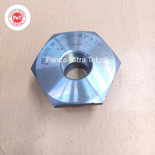 Jual 2" x 3/4" inch Vlok Ring / Bushing Besi A105 Class 3000 Drat NPT ...