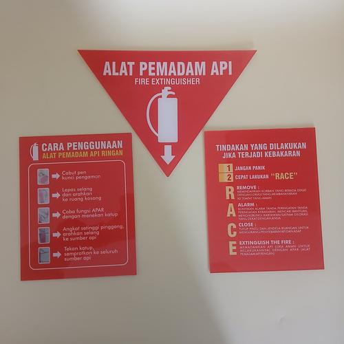 Promo Akrilik Tanda Apar - Akrilik Cara Penggunaan Apar - Akrilik Alat ...
