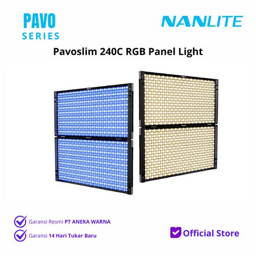 Jual Nanlite Pavoslim 240C RGB Panel Light - Jakarta Utara - Nanlite Indonesia Authorized Store ...