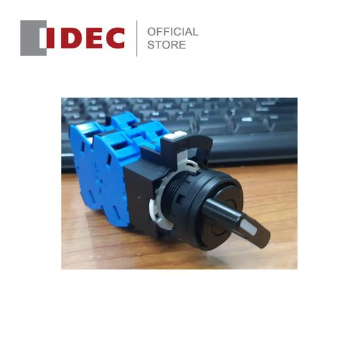 Jual IDEC HW1S-3T40 Selector Switch 3 Posisi 45° 4NO HW Series - Kota ...