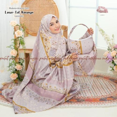 Jual Terbaru Pusat Mukena Indonesia - Mukena Dewasa 3In1 Silk Kanaya ...