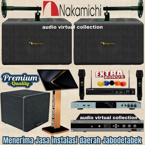 Jual Paket Karaoke NAKAMICHI full set + Player Nakamichi ( ORIGINAL ) - TANPA INSTALASI ...