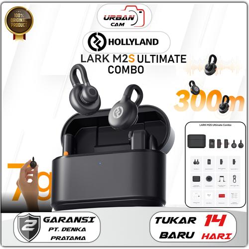 Jual Hollyland LARK M2S Ultimate Combo 2-Person Wireless Microphone System / HOLLYLAND LARK M2S ...