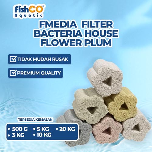 Jual Fishco Media Bio Filter Bacteria House Flower Plum - Rumah Bakteri ...