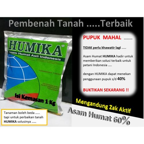 Jual Asam Humat Humika Pembenah Tanah-Perangsan Pertumbuhan-pupuk ...