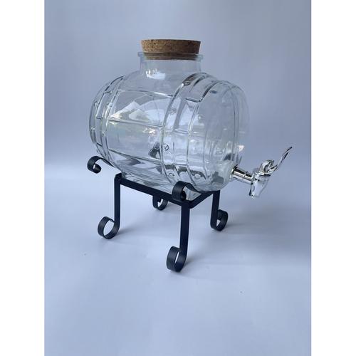 Jual Tempat minum / Dispenser minuman syrup, juice, es teh kaca bentuk ...