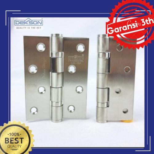Jual Engsel Pintu Dekkson 4 inch DL 4X3X2MM 2BB SSS dekson Deluxe sus ...