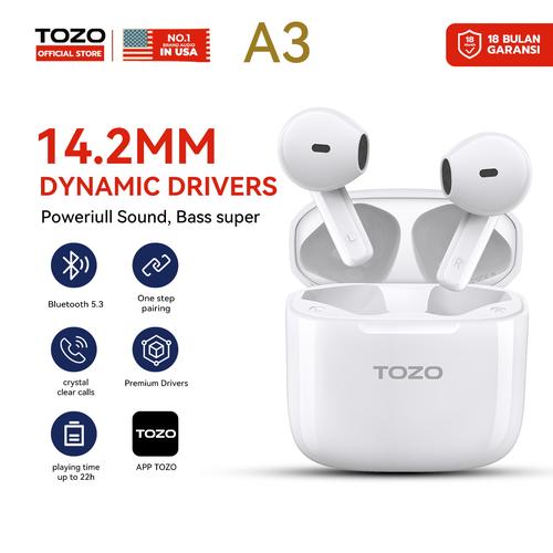 Promo Tozo A3 Wireless Earbuds Bluetooth 5.3 In-Ear Noice Reduction ...