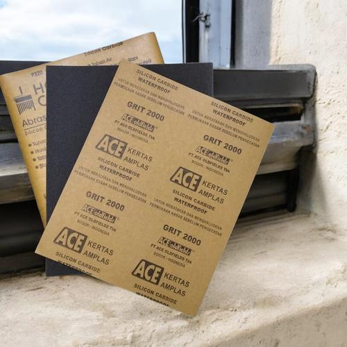 Jual Amplas lembaran, ampelas kayu, besi, tembok,amplas - amplas ACE ...