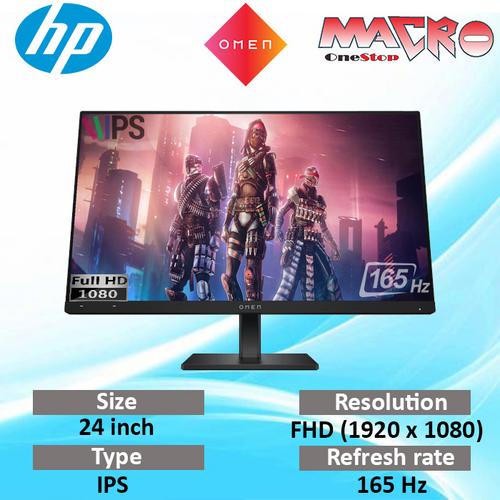 Promo HP GAMING OMEN MONITOR 24" FHD 165Hz Cicil 0% 3x - Jakarta Pusat ...
