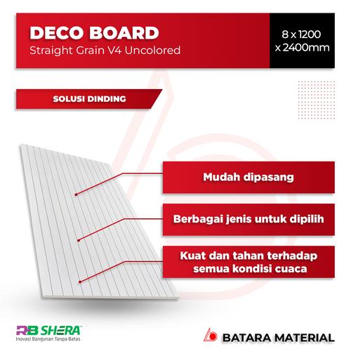Jual RB Shera Deco Board Straight Grain 4 Uk 8 x 1200 x 2400 mm ...