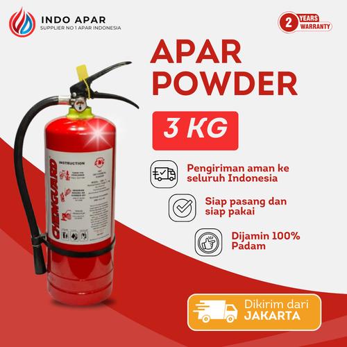Promo INDO APAR - APAR PEMADAM KEBAKARAN 3KG Bubuk Powder CHAMPION ...