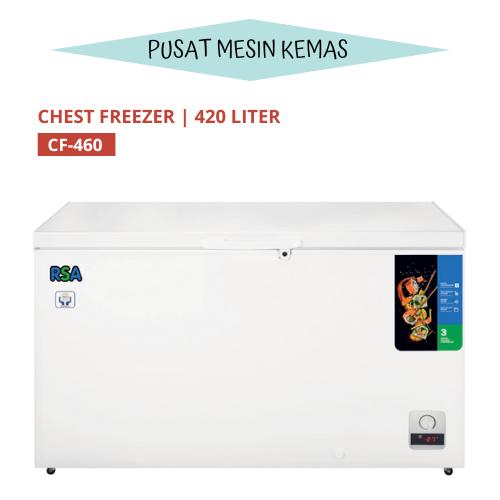 Jual RSA CF 460 Chest Freezer 420 liter Lemari Pembeku CF-460 - Jakarta ...
