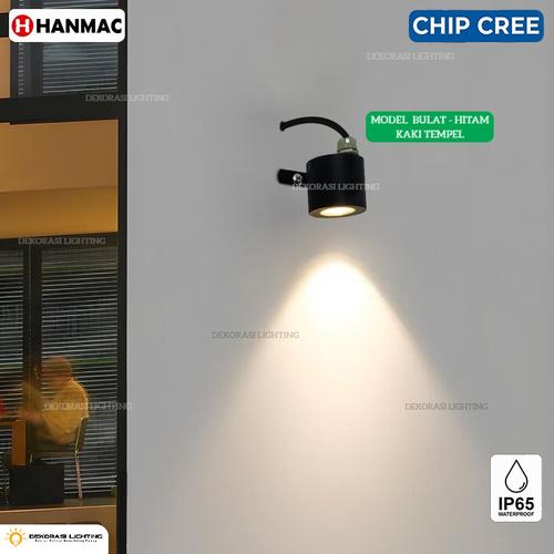 Jual Lampu taman sorot led 5watt kotak bulat spotlight outdoor ...