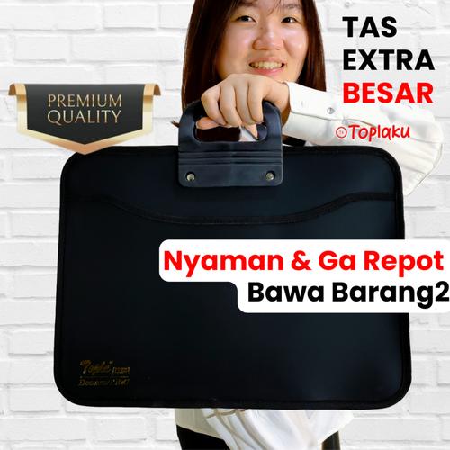 Promo Topla Map Tas Dokumen Bag Document Berkas Surat Sertifikat Kantor ...