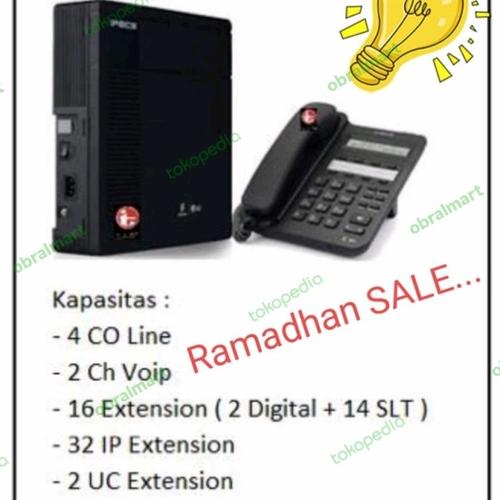 Jual PBX ERICSSON LG eMG100-KSUS kap 4CO,2 DPT, 14 SLT, Incl IP Phone ...
